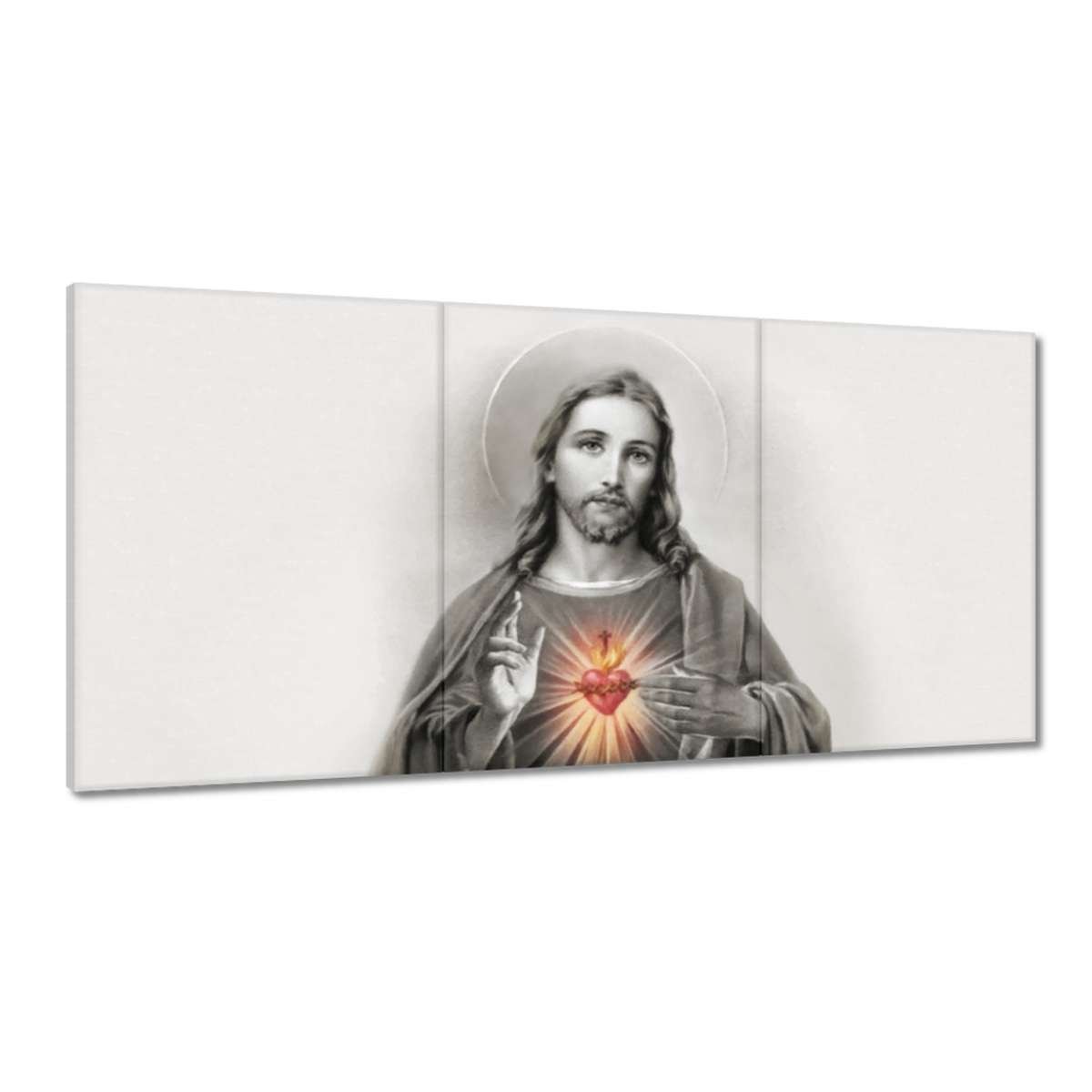 Obraz Jezus Chrystus Król Serce, 60x30cm - ZeSmakiem | Sklep EMPIK.COM