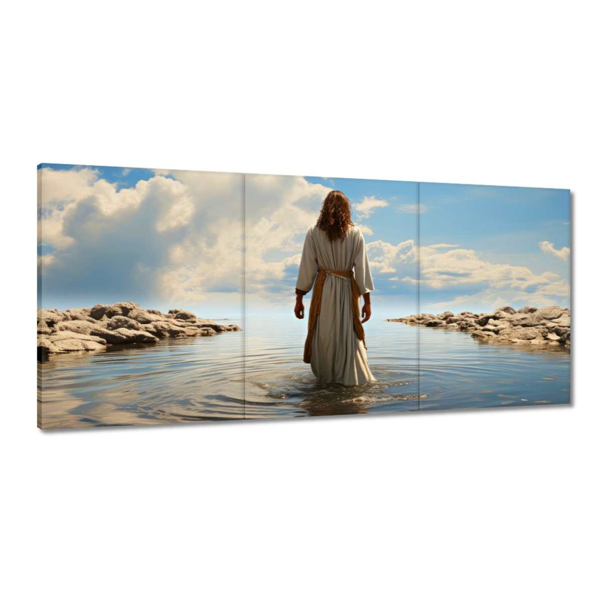 Obraz Jezus na wodzie, 210x100cm - ZeSmakiem | Sklep EMPIK.COM