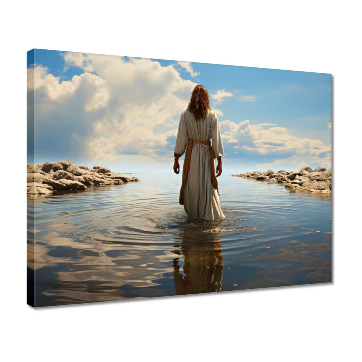 Obraz Jezus na wodzie, 40x30cm - ZeSmakiem | Sklep EMPIK.COM