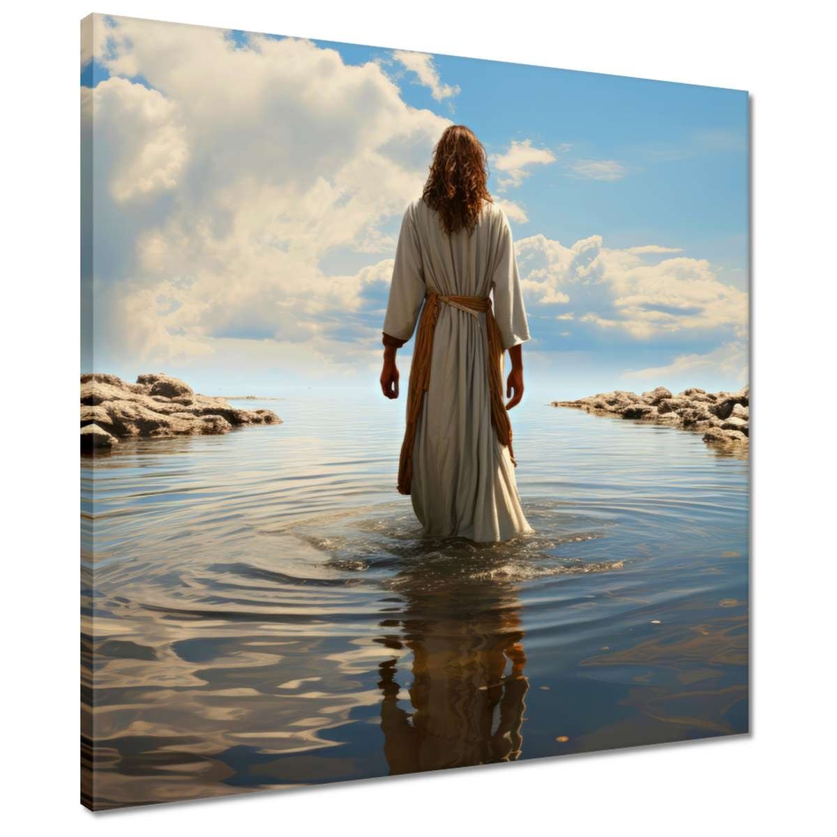 Obraz Jezus na wodzie, 50x50cm - ZeSmakiem | Sklep EMPIK.COM