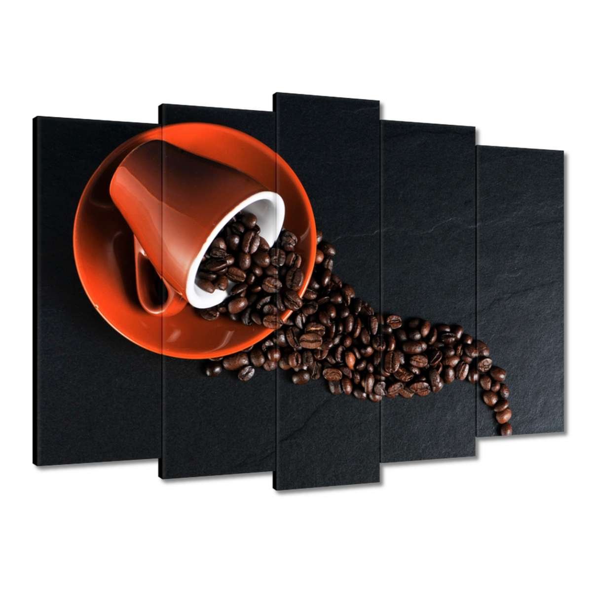 Obraz Kawka Coffee Kaffe, 70x50cm - ZeSmakiem | Sklep EMPIK.COM