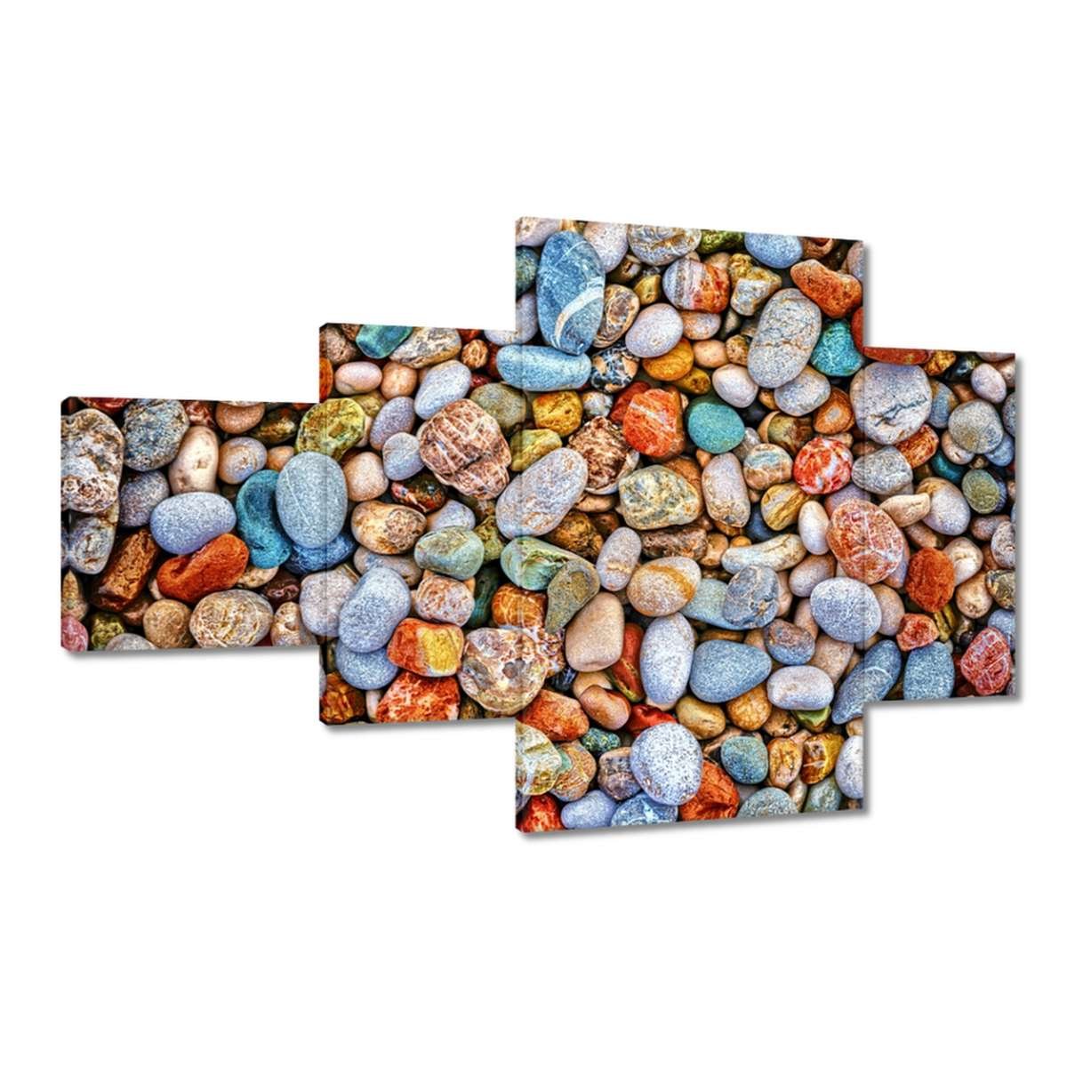 Obraz Kolorowe kamyszki Otoczak, 130x80cm - ZeSmakiem | Sklep EMPIK.COM