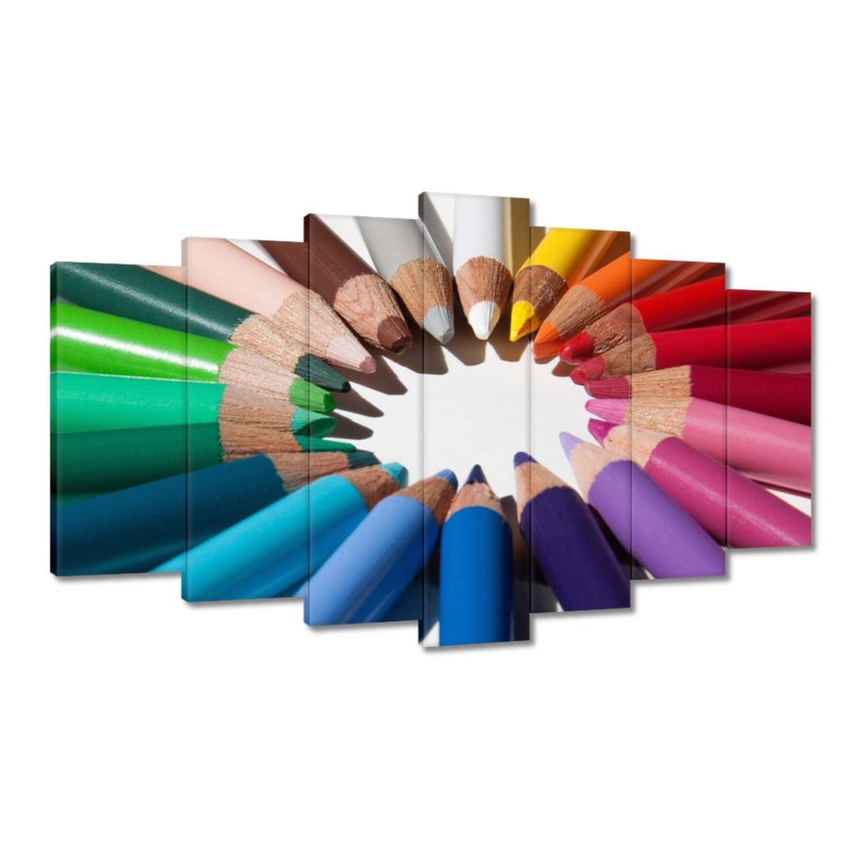 Obraz Kolorowe kredki Rysowanie, 140x80cm - ZeSmakiem | Sklep EMPIK.COM