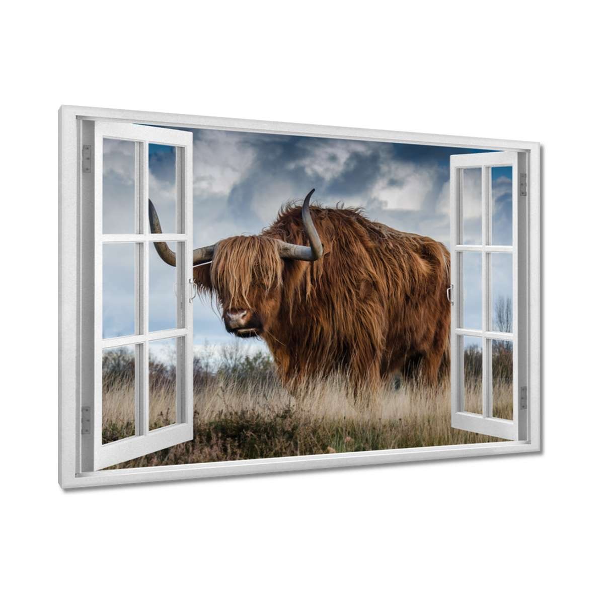 Obraz Krowa rasy wyżynnej, 90x60cm - ZeSmakiem | Sklep EMPIK.COM