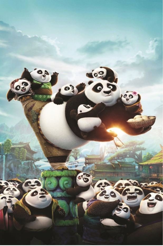 Obraz Kung Fu Panda - Bohaterowie plakat 50x40 cm #7 - Atram | Sklep ...