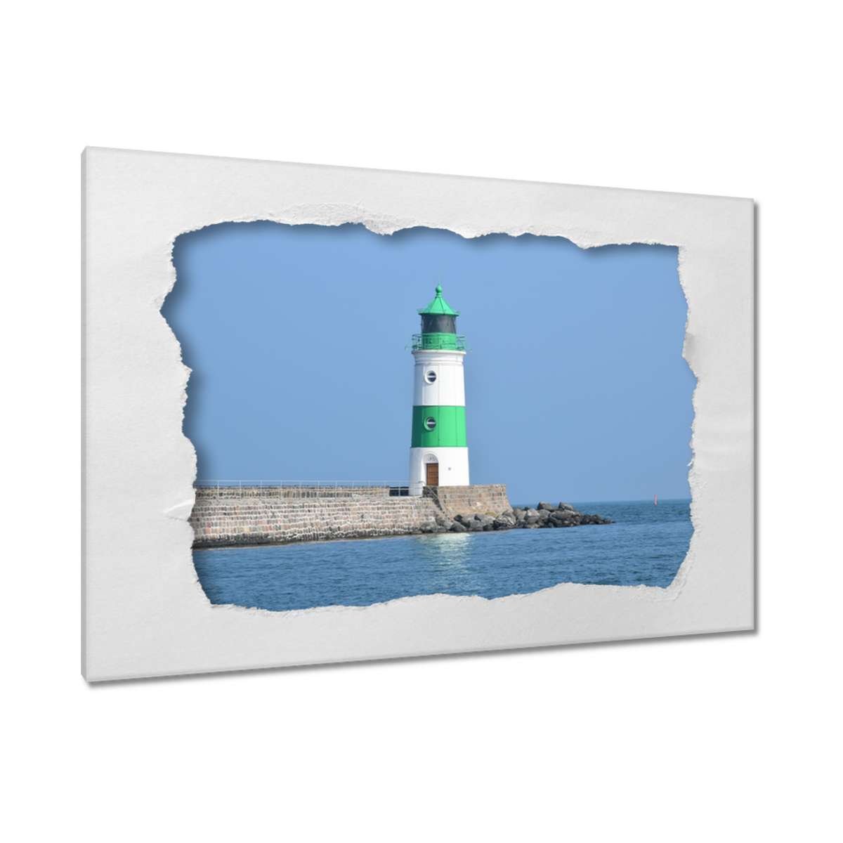 Obraz Latarnia morska Morze, 60x40cm - ZeSmakiem | Sklep EMPIK.COM