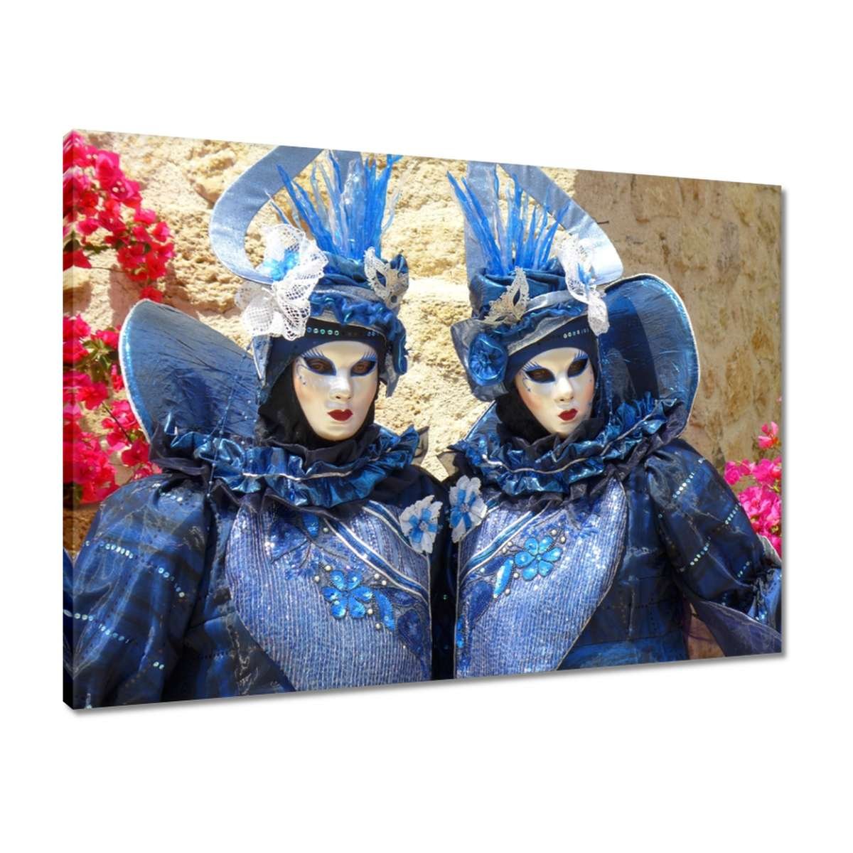 Obraz Maski karnawałowe Wenecja, 70x50cm - ZeSmakiem | Sklep EMPIK.COM