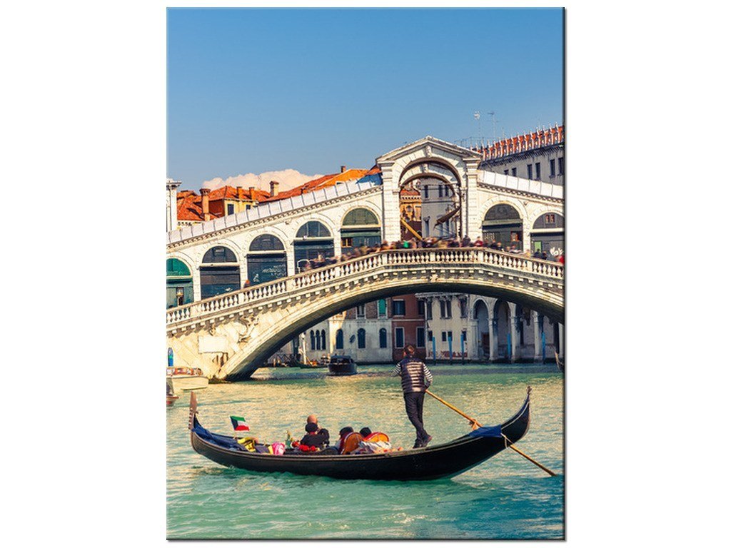 Obraz Most Rialto w Wenecji, 30x40 cm - Oobrazy | Sklep EMPIK.COM