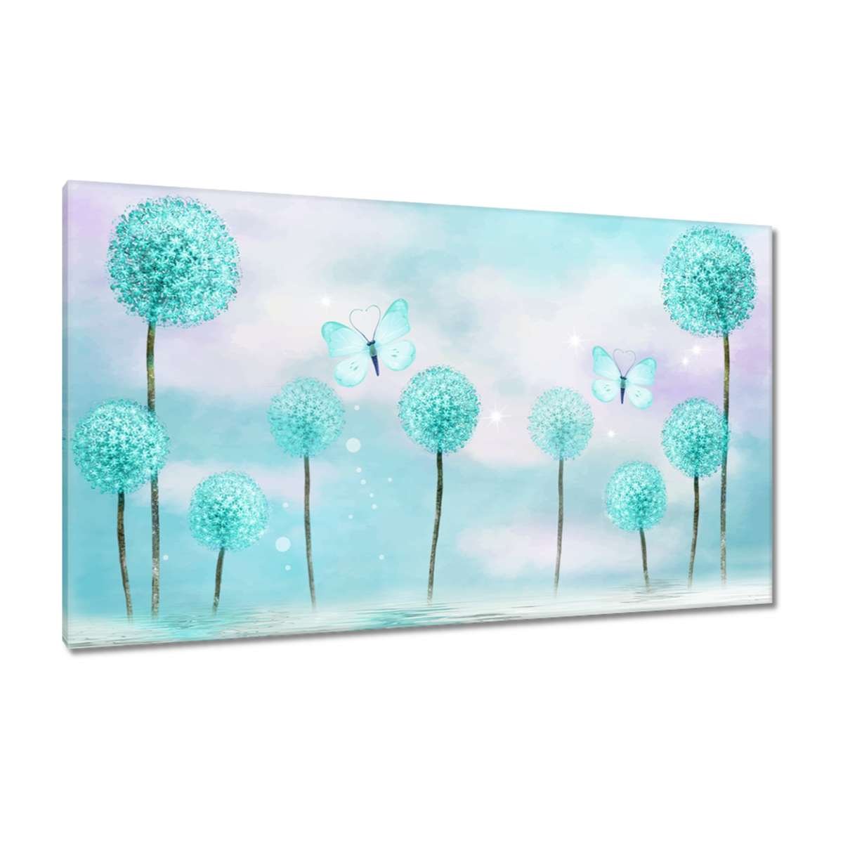 Obraz Motylki Turkusowy świat, 120x70cm - ZeSmakiem | Sklep EMPIK.COM