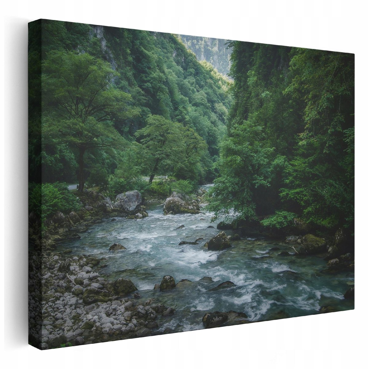 OBRAZ NA PŁÓTNIE 100 cm *wiele wzorów* OBRAZY DO SALONU KRAJOBRAZ LAS ...