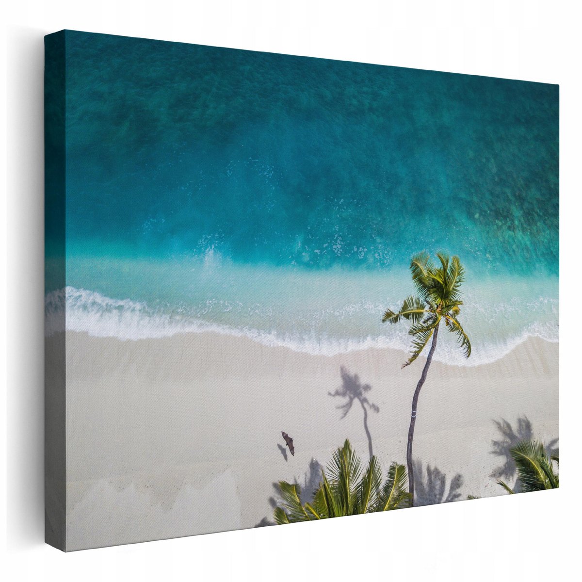 OBRAZ NA PŁÓTNIE 100 cm **wiele wzorów** OBRAZY DO SALONU PLAŻA MORZE PALMA - Inna marka | Sklep ...
