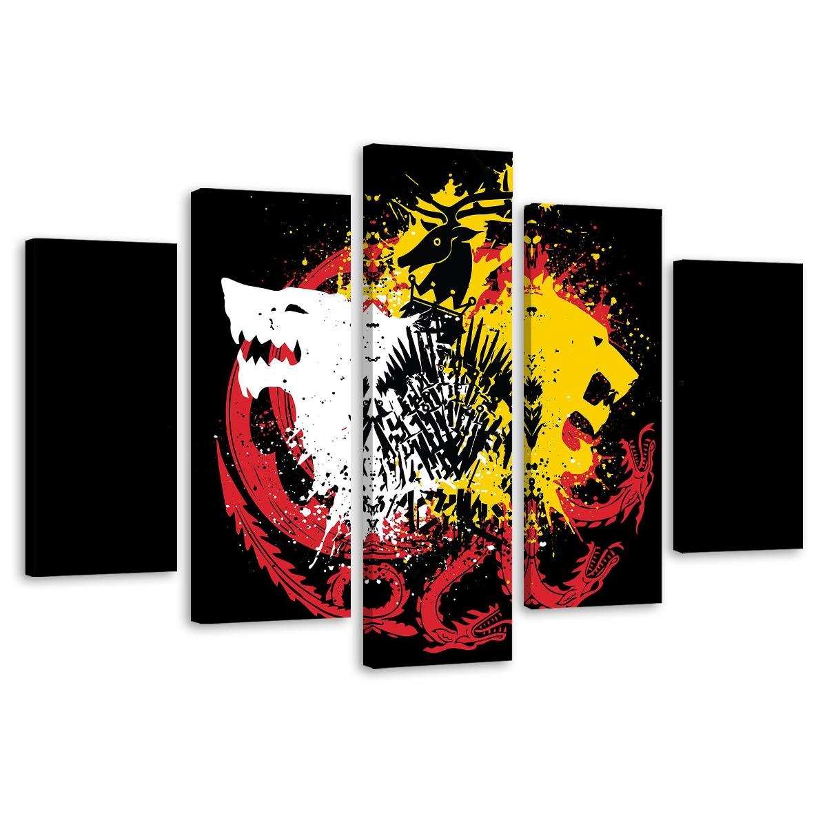 Obraz na płótnie Canvas CARO, Walka o tron, 200x140 cm - Feeby | Sklep ...