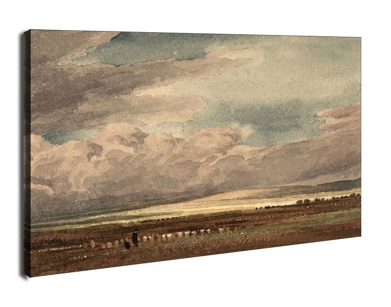 Obraz na płótnie, GALERIA PLAKATU, Salisbury Plain with Old Sarum in ...