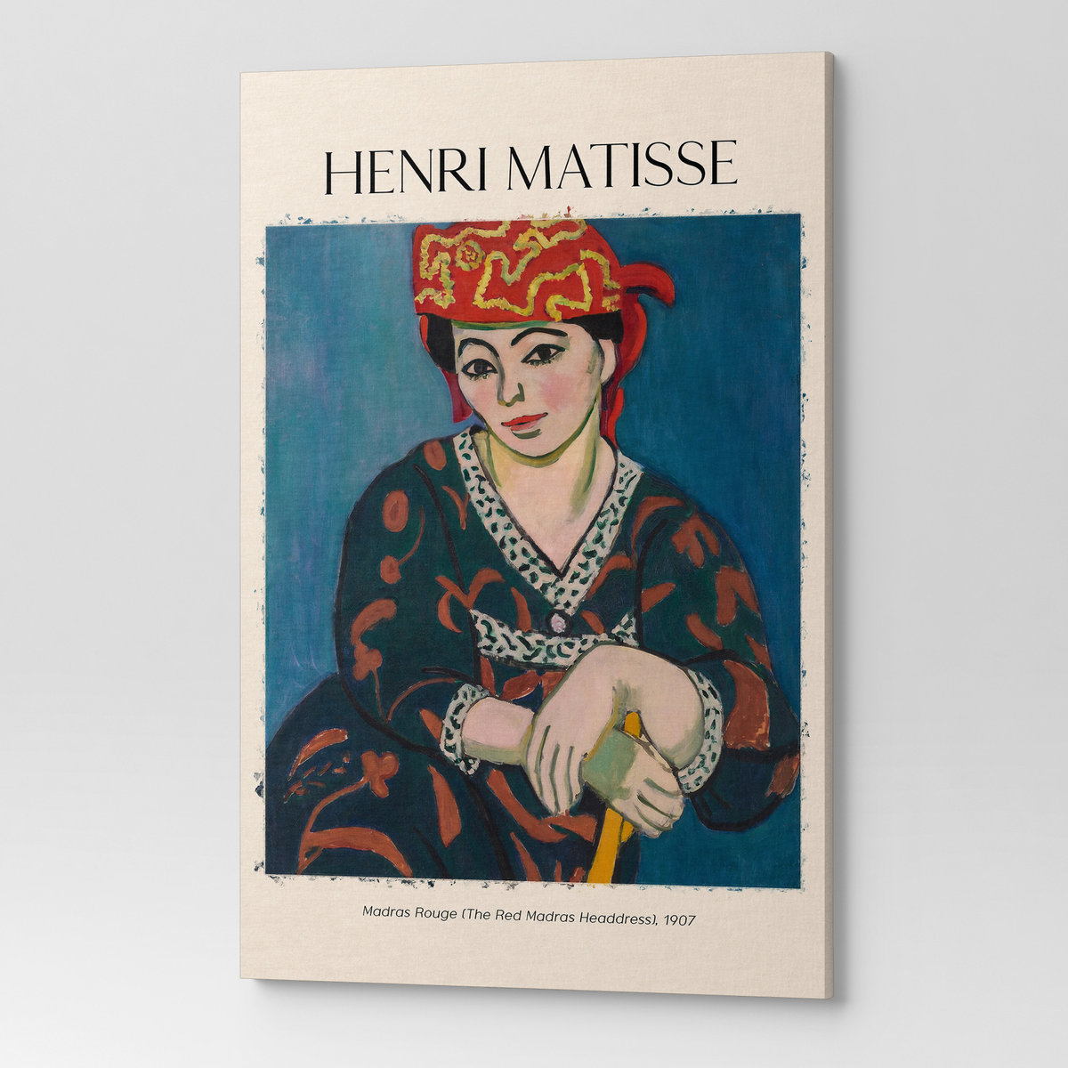 Obraz Na Płótnie Henri Matisse Madras Rouge Rep00074 50X70 - Wave Print ...