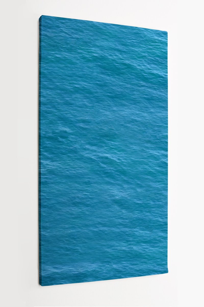 Obraz na płótnie HOMEPRINT, naturalny kolor powierzchni wody w świetle ...