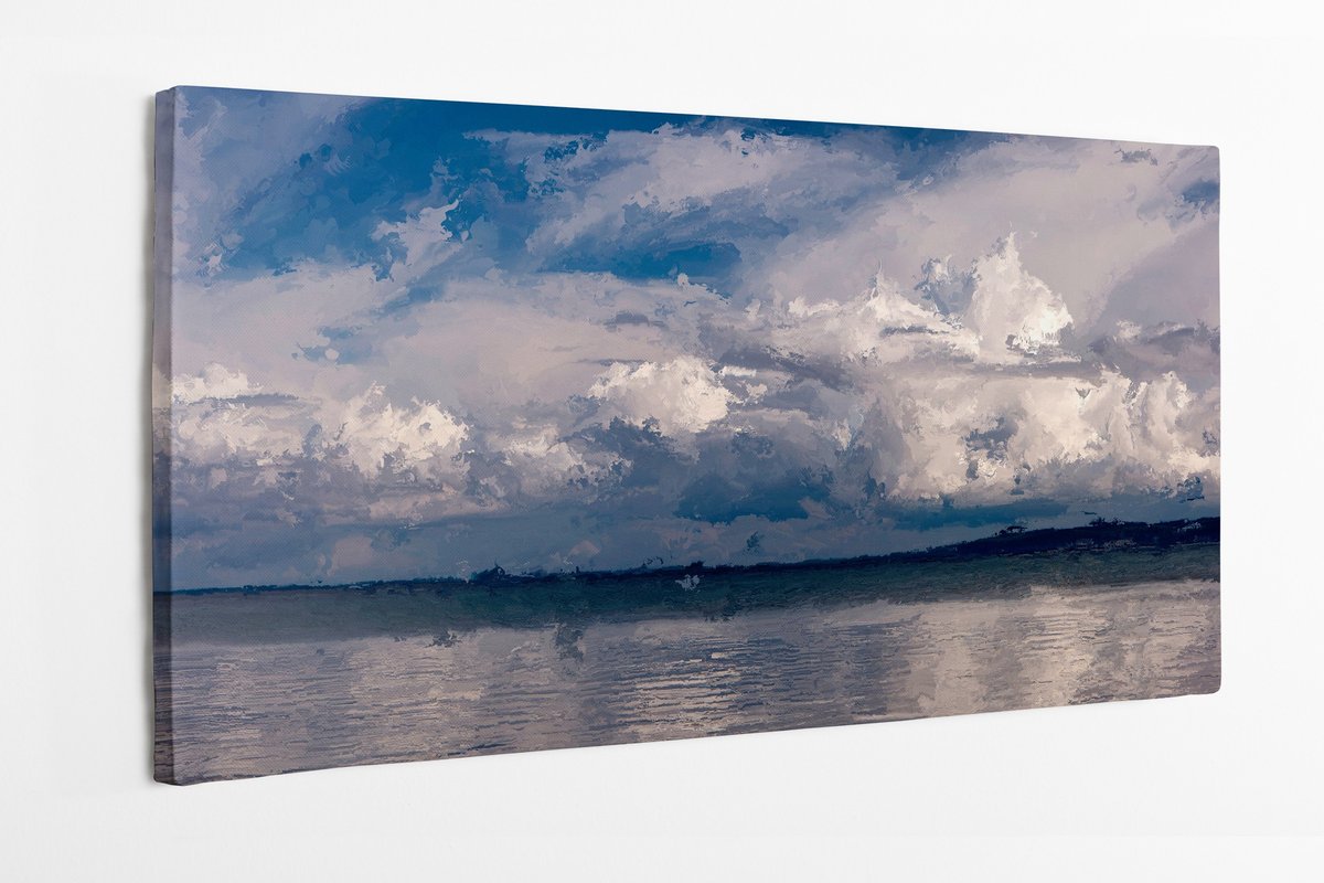 Obraz na płótnie HOMEPRINT, pejzaż malarski 120x50 cm - HOMEPRINT ...