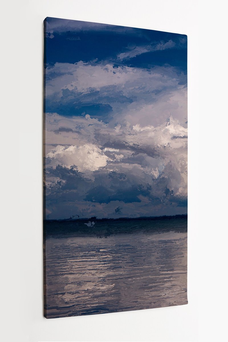 Obraz na płótnie HOMEPRINT, pejzaż malarski 60x120 cm - HOMEPRINT ...