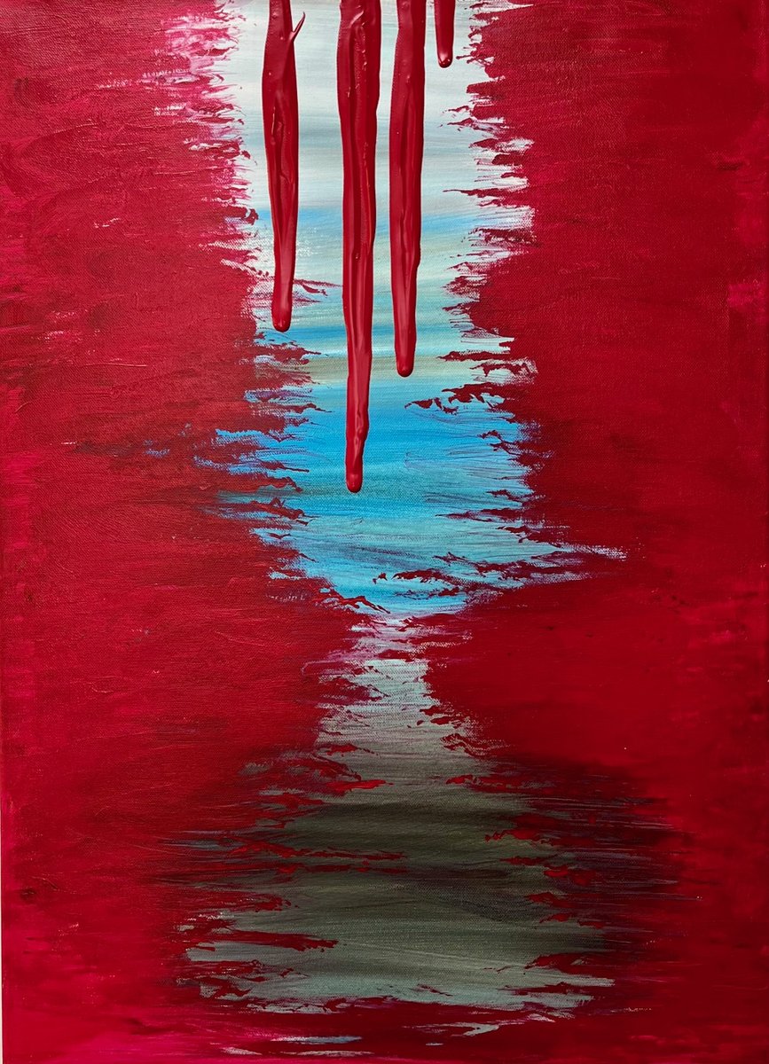 Obraz na płótnie Monandria "Krwawy poranek" - Monandria | Sklep EMPIK.COM