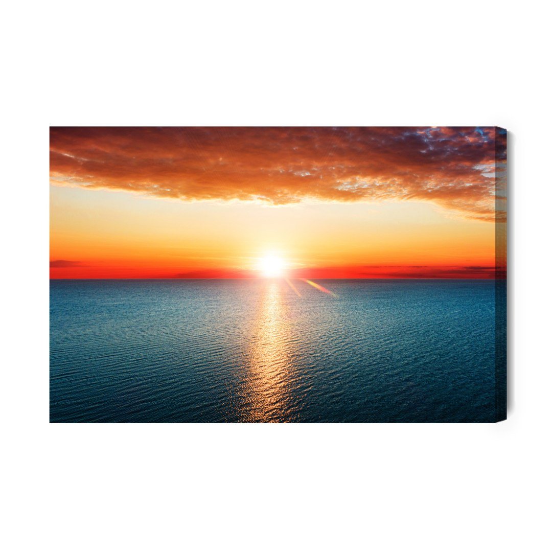 Obraz Na Płótnie Morze Z Lotu Ptaka 70x50 NC - Inna marka | Sklep EMPIK.COM