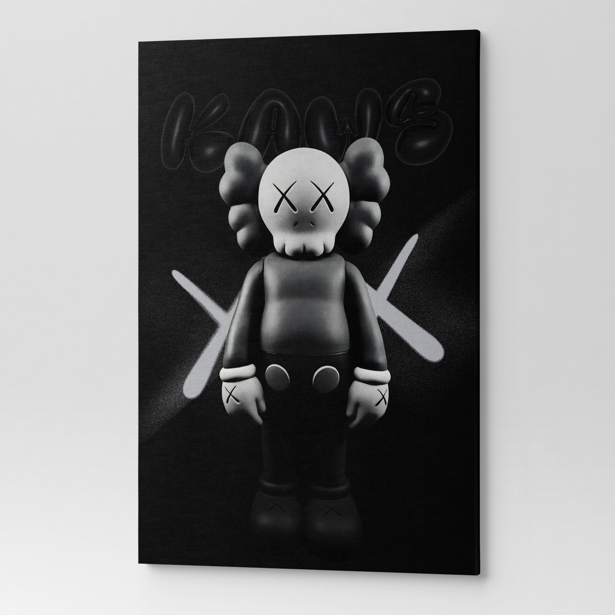 Obraz na płótnie na ścianę do salonu pokoju FIGURKA KAWS POP00070 50x70 ...