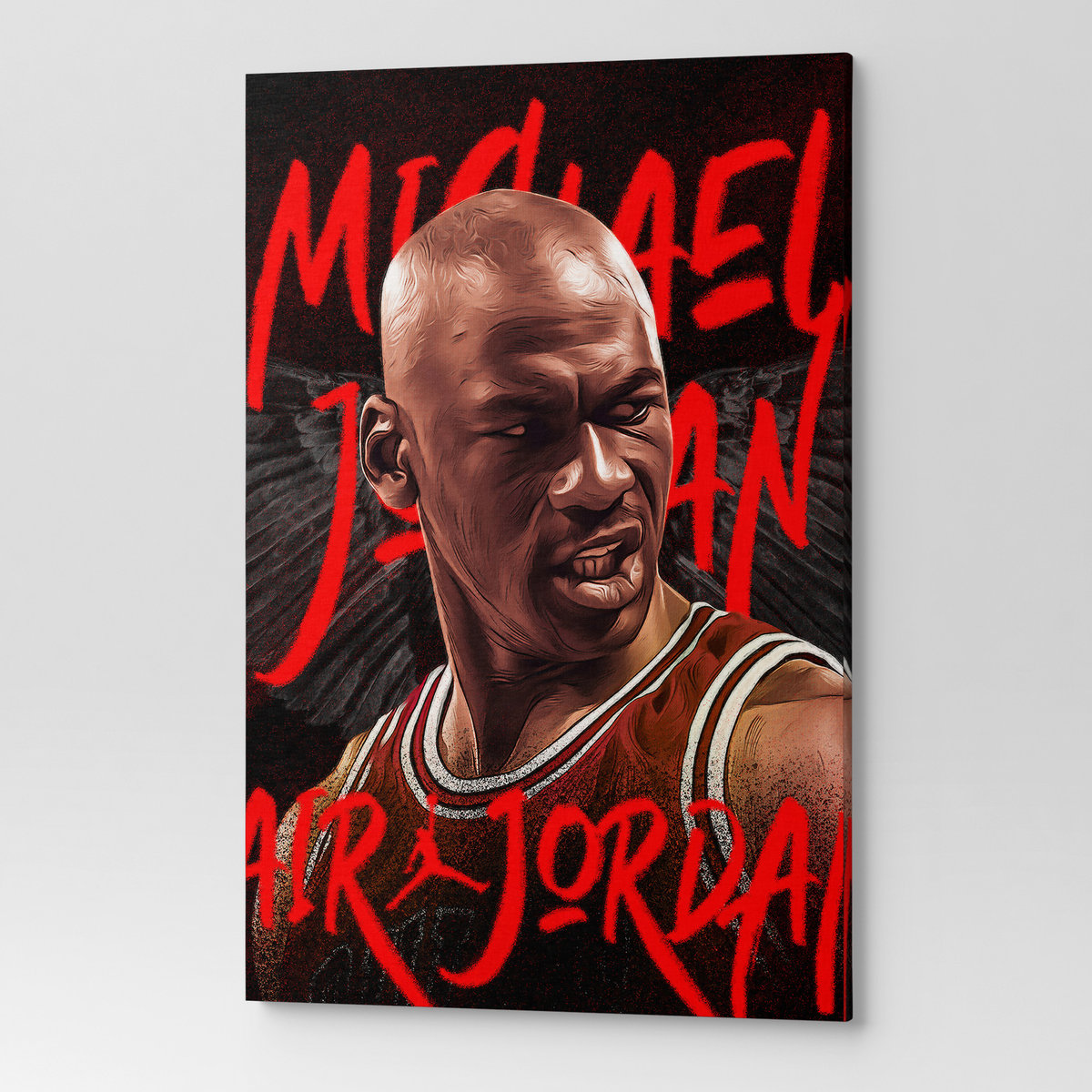 Obraz na płótnie na ścianę do salonu pokoju MICHAEL JORDAN POP00009 ...