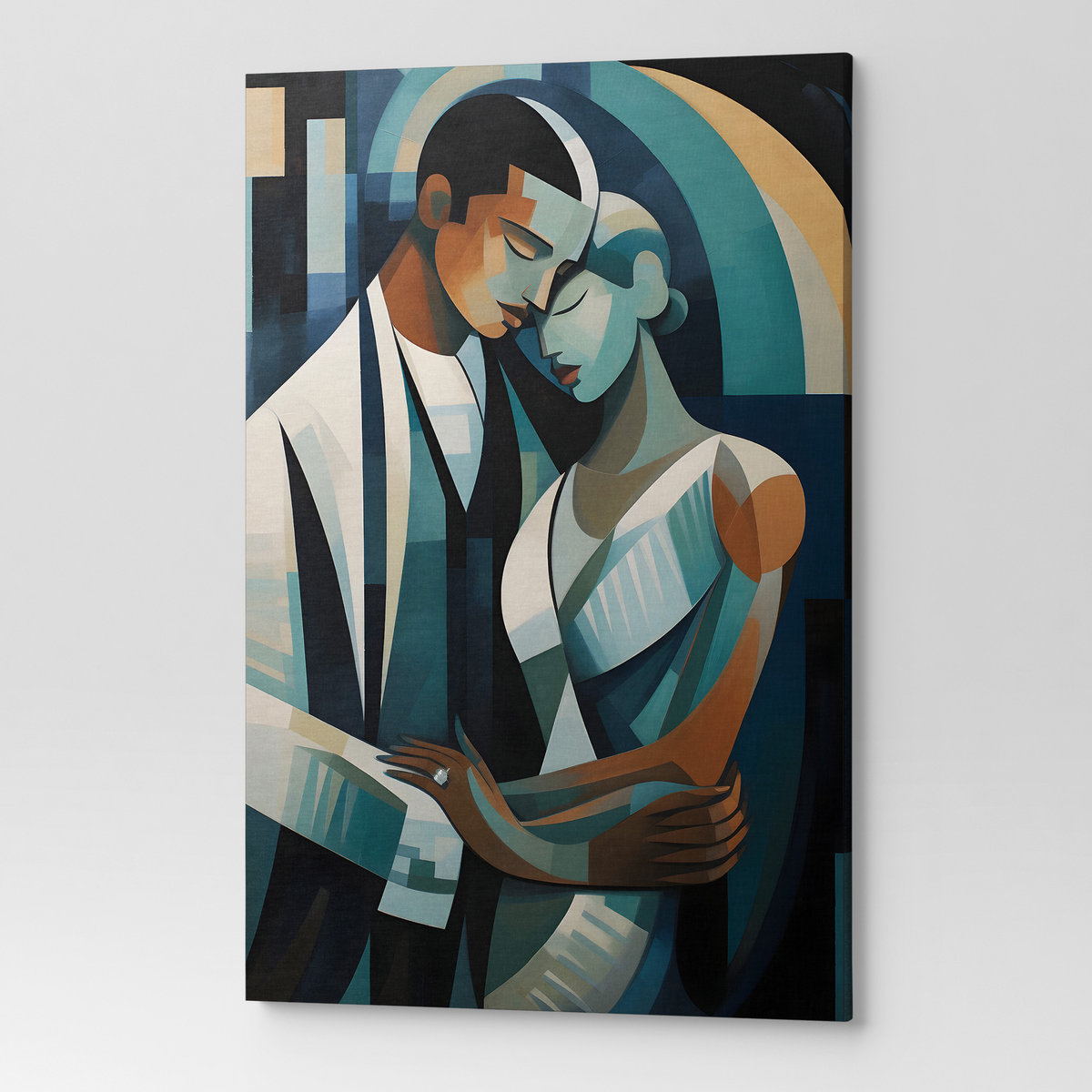 Obraz na płótnie na ścianę do salonu Postacie ART00064_70X100 - Wave ...