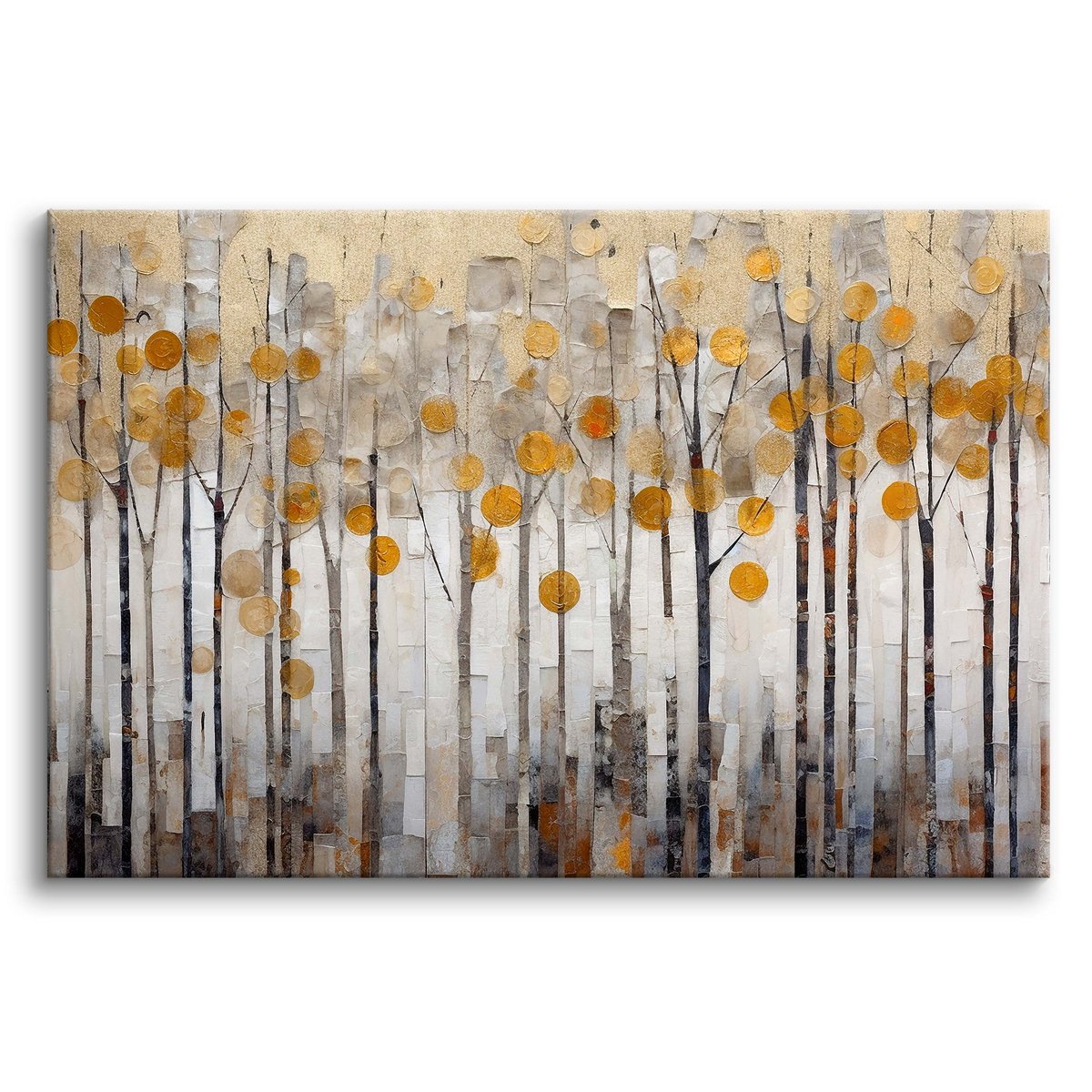 Obraz na płótnie obrazy na ścianę do salonu nowoczesny las drzewa ...