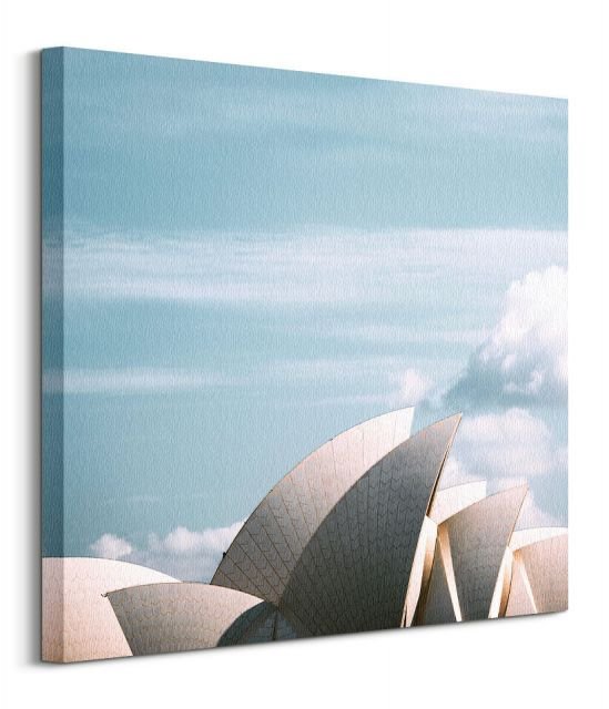Obraz na płótnie Opera House Sydney obrazy na ścianę do salonu 60x60 cm ...