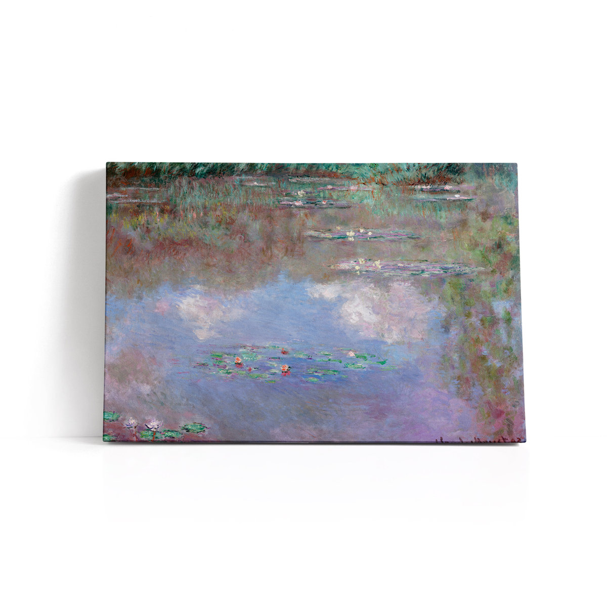 Obraz na płótnie reprodukcja Claude Monet Staw z lilijkami wodnymi ...