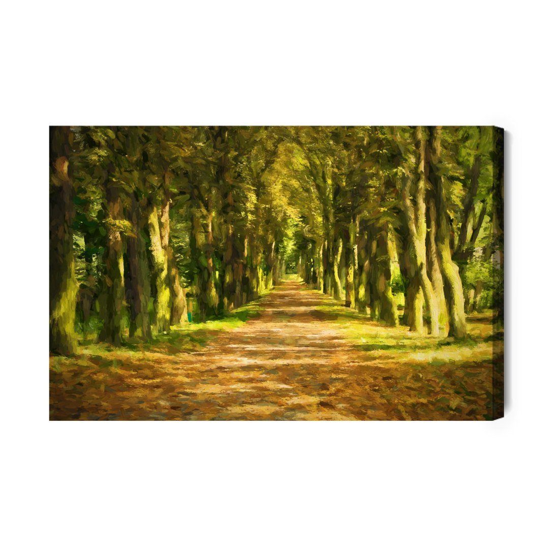 Obraz Na Płótnie Ścieżka W Środku Lasu 40x30 - Inna marka | Sklep EMPIK.COM
