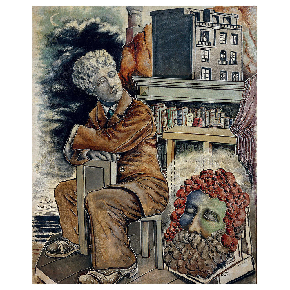 Obraz na płótnie - Sen Poety - Alberto Savinio - Dekoracje ścienne ...