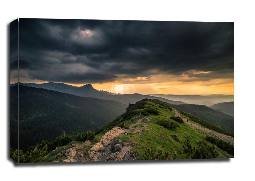 Obraz na płótnie Tatry, Giewont, 50x40 cm - Galeria Plakatu | Sklep ...