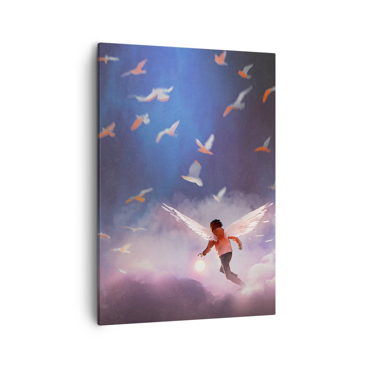 Obraz na płótnie - Trzeba mieć wyobraźnię i odwagę - 50x70cm ...