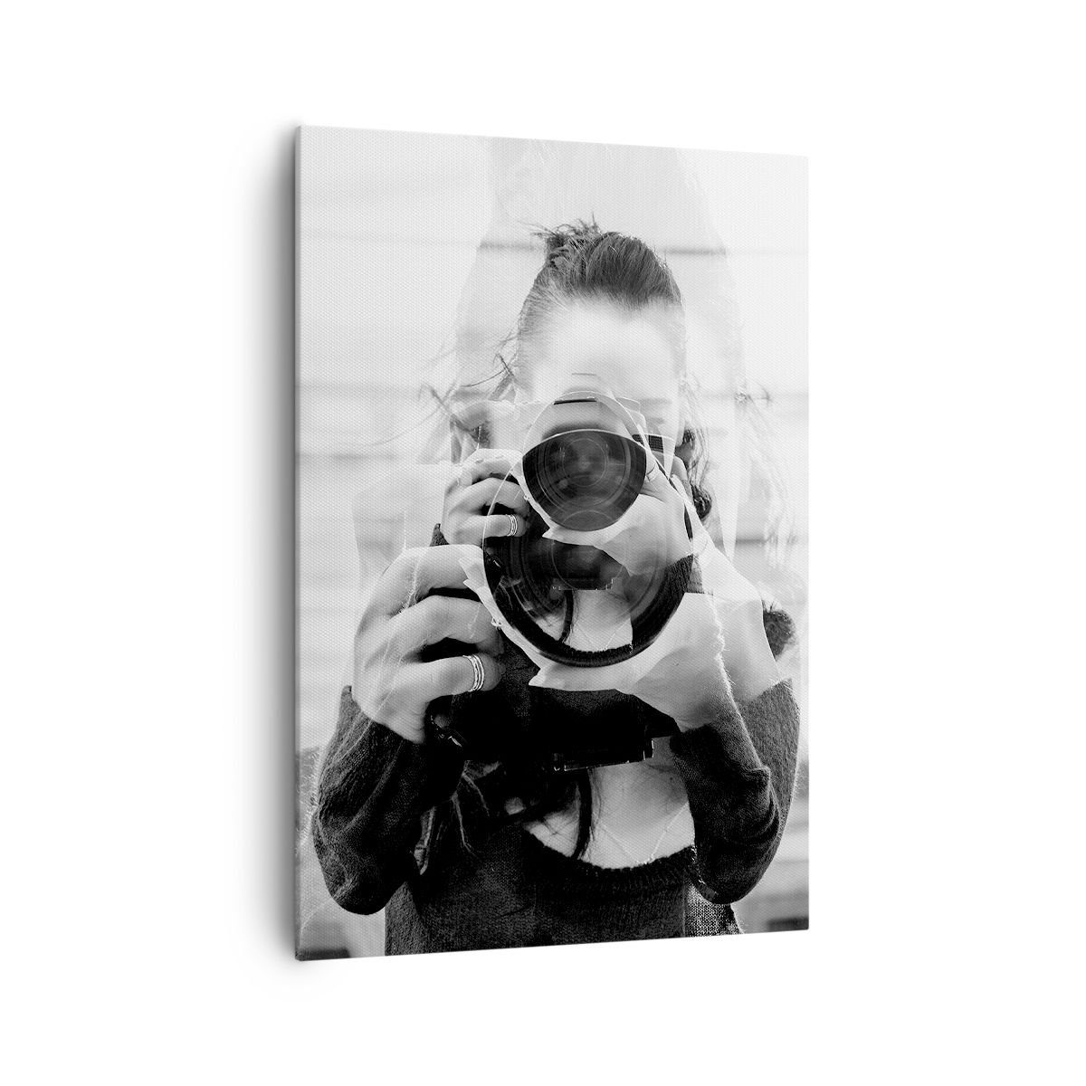 Obraz na płótnie - Twórca i tworzywo - 70x100cm - Abstrakcja Fotograf ...