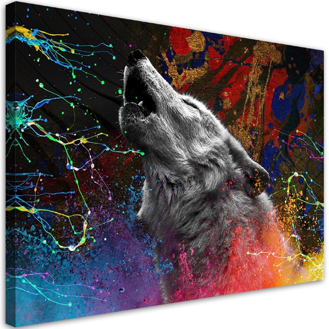 Obraz na płótnie, Wilk zwierze natura - 60x40 - Inna marka | Sklep ...
