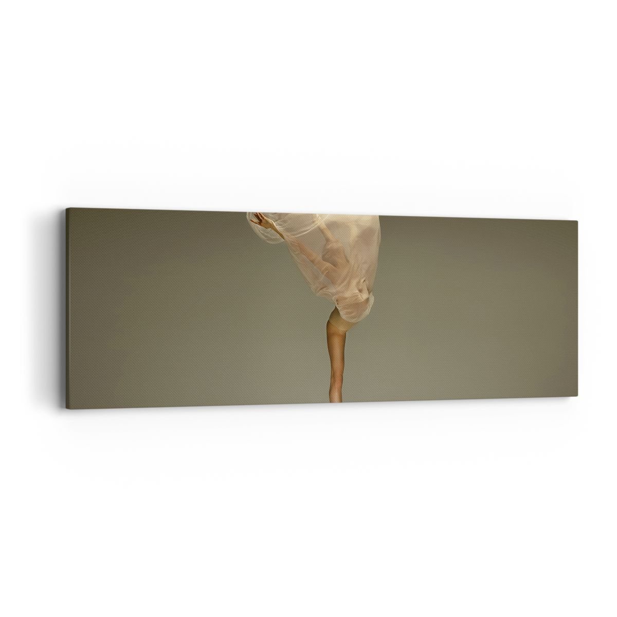 Obraz na płótnie - Zaraz wzleci - 90x30cm - Baletnica Taniec Balet ...