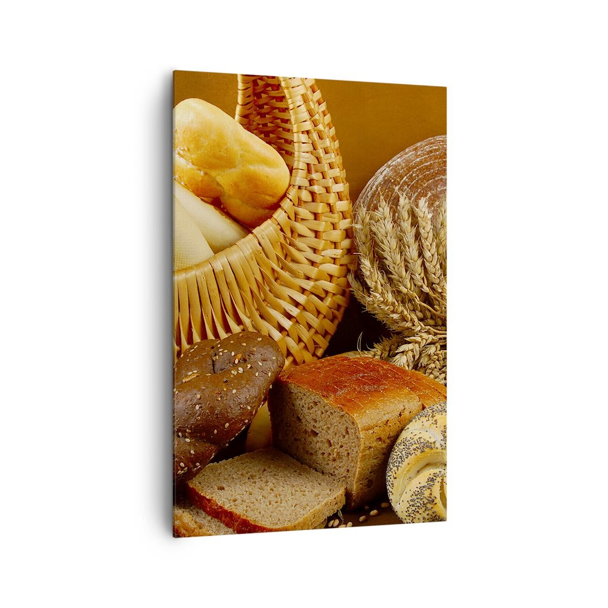 Obraz na płótnie - Znowu się nam upiekło - 80x120cm - Gastronomia ...