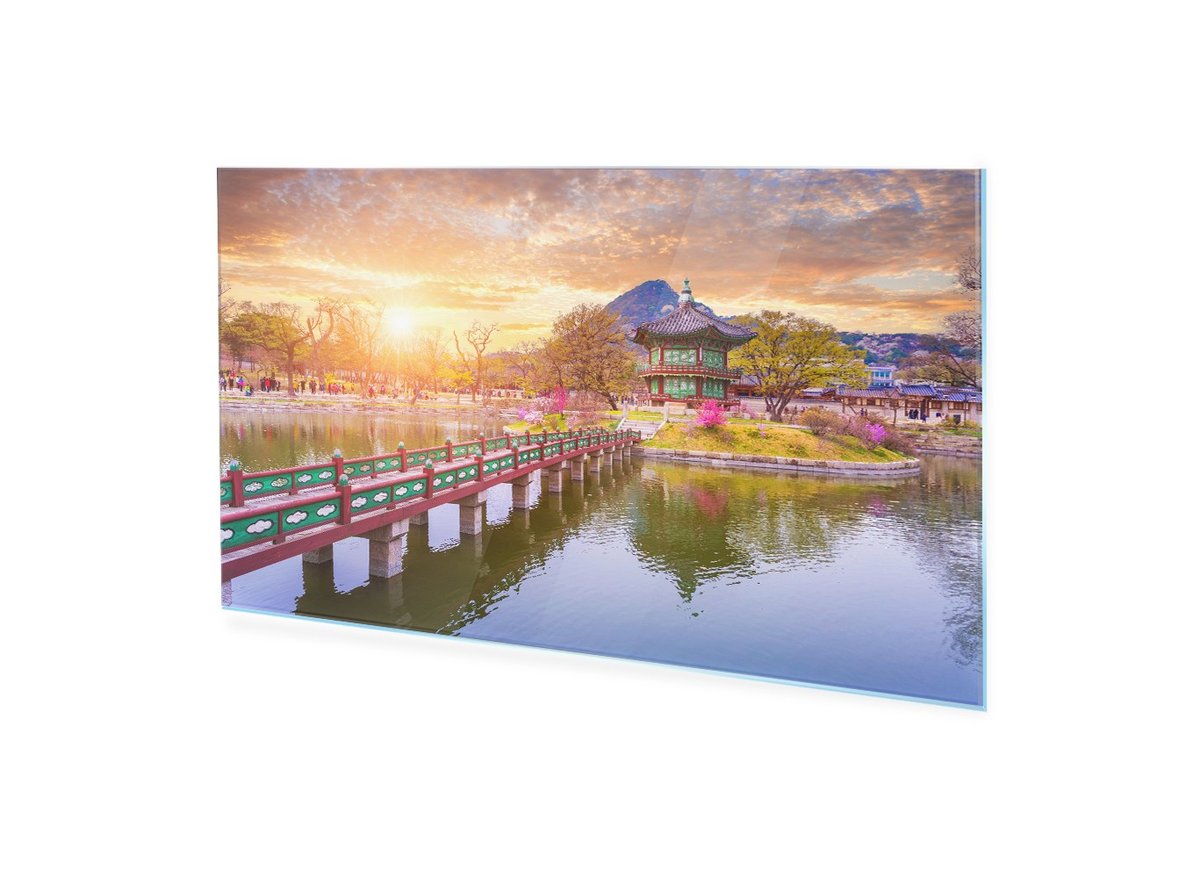 Obraz Na Szkle Homeprint Pałac Gyeongbokgung, Korea 120X60 Cm ...