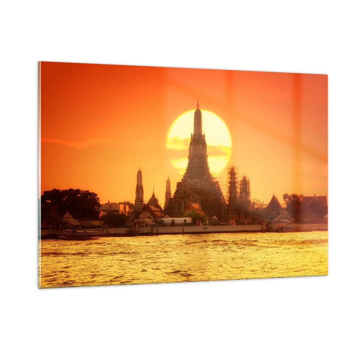 Obraz na szkle - Ku słońcu, zawsze ku słońcu - 120x80cm - Bangkok ...
