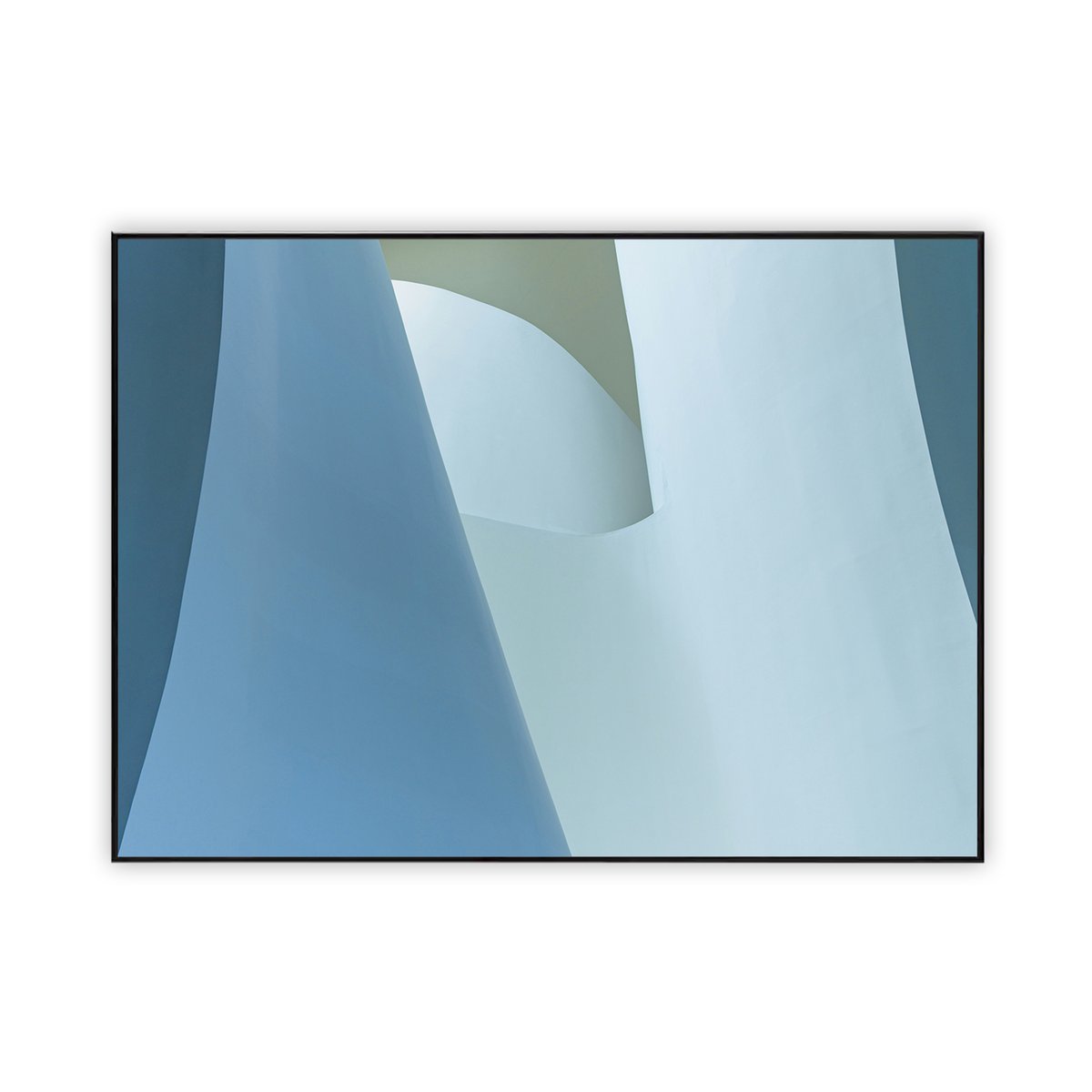 Obraz na szkle w oprawie aluminiowej Niebo w geometrii - SquarePrint | Sklep EMPIK.COM