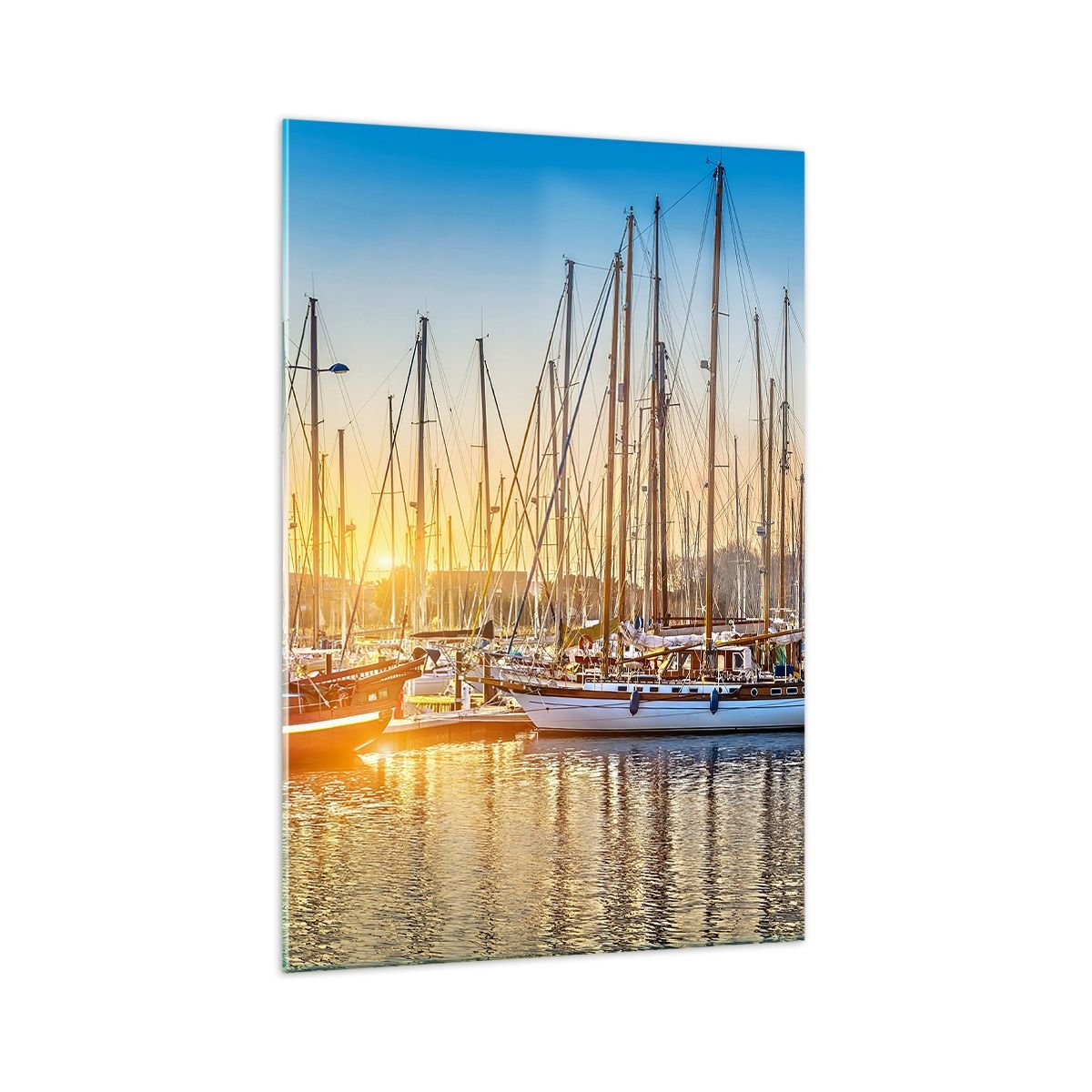 Obraz na szkle - Wiatr też musi spać - 70x100cm - Krajobraz Port ... Obraz na szkle - Wiatr też musi spać - 70x100cm - Krajobraz Port ...
