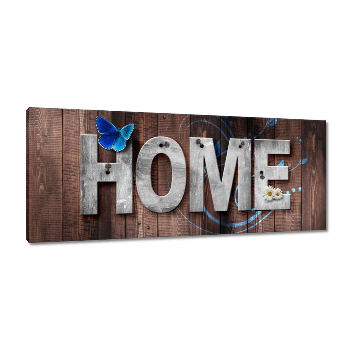 Obraz Napis HOME, 100x40cm - ZeSmakiem | Sklep EMPIK.COM