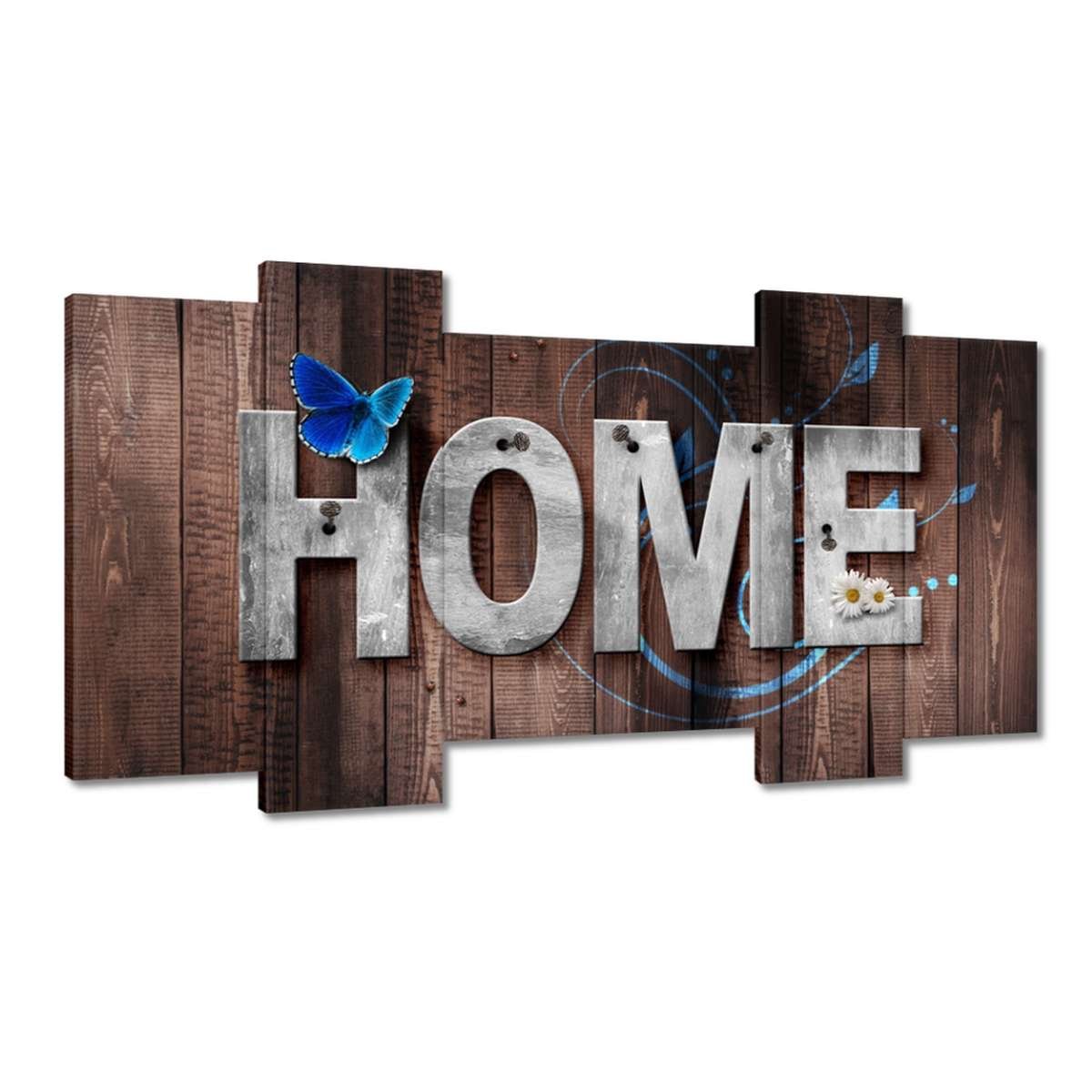 Obraz Napis HOME, 120x65cm - ZeSmakiem | Sklep EMPIK.COM