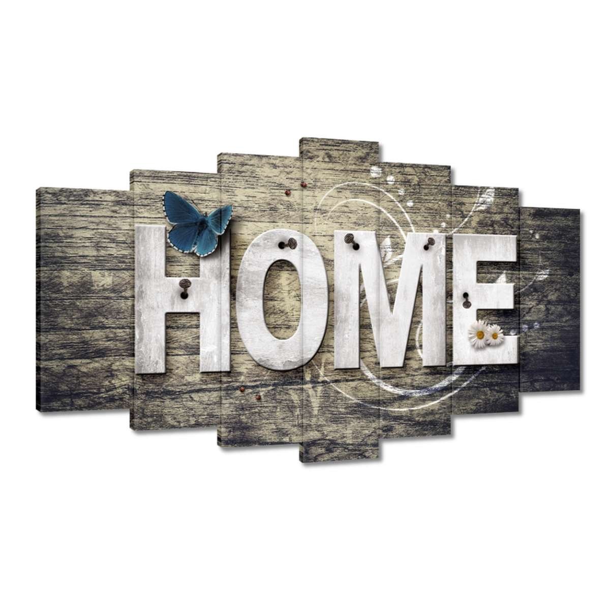 Obraz Napis HOME, 140x80cm - ZeSmakiem | Sklep EMPIK.COM