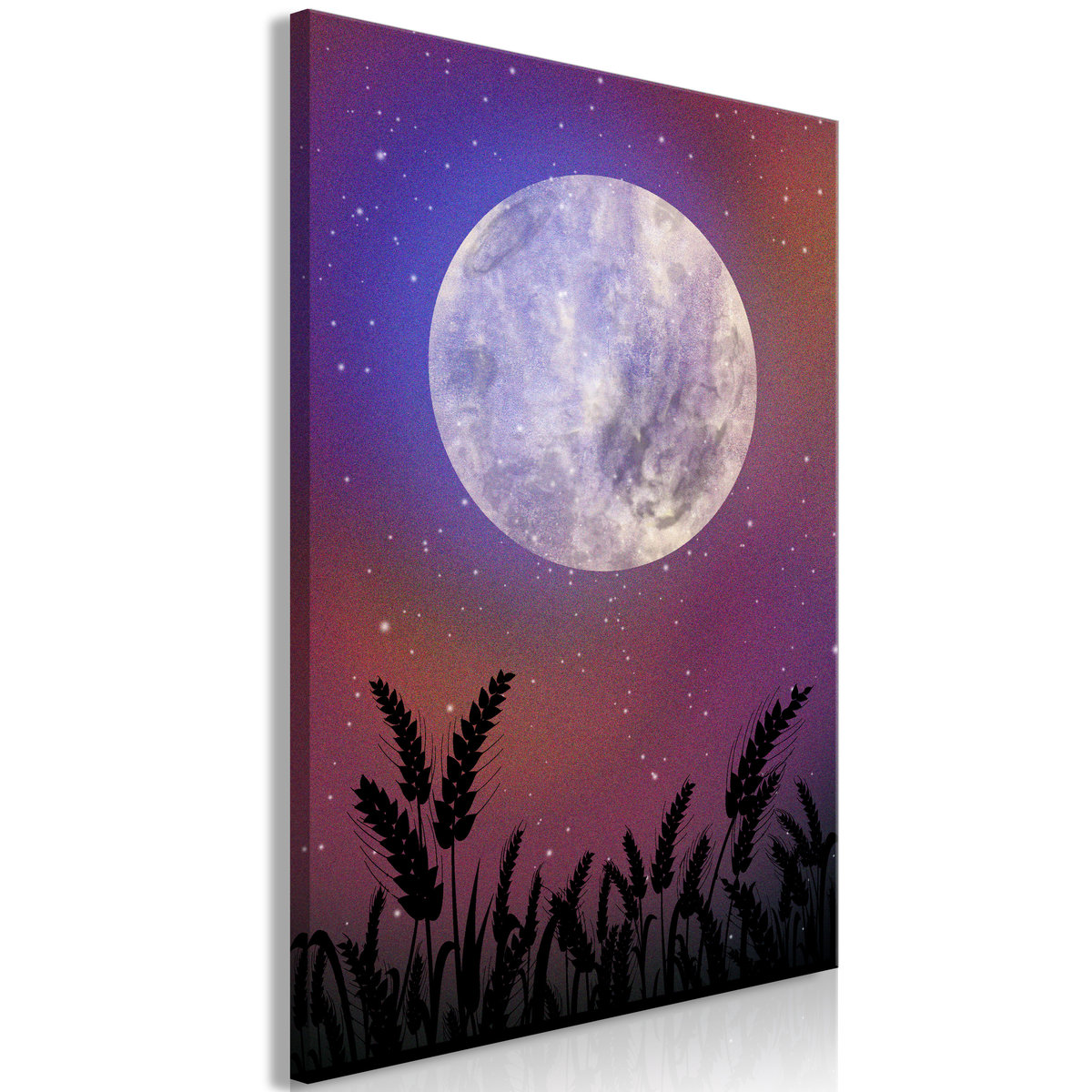 Obraz - Noc na wsi (1-częściowy) pionowy - ARTGEIST | Sklep EMPIK.COM