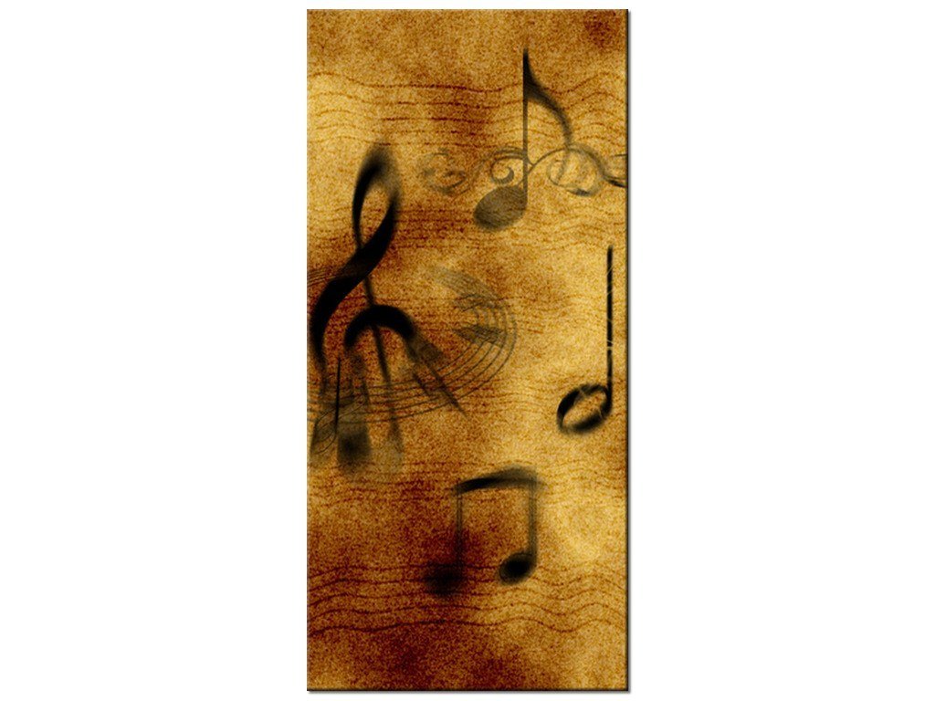 Obraz Nuty, 55x115 cm - Oobrazy | Sklep EMPIK.COM