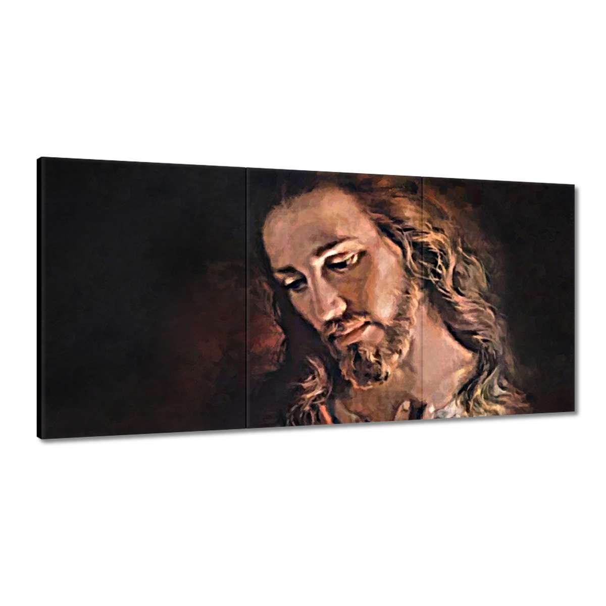 Obraz Oblicze Jezusa Chrystusa, 60x30cm - ZeSmakiem | Sklep EMPIK.COM