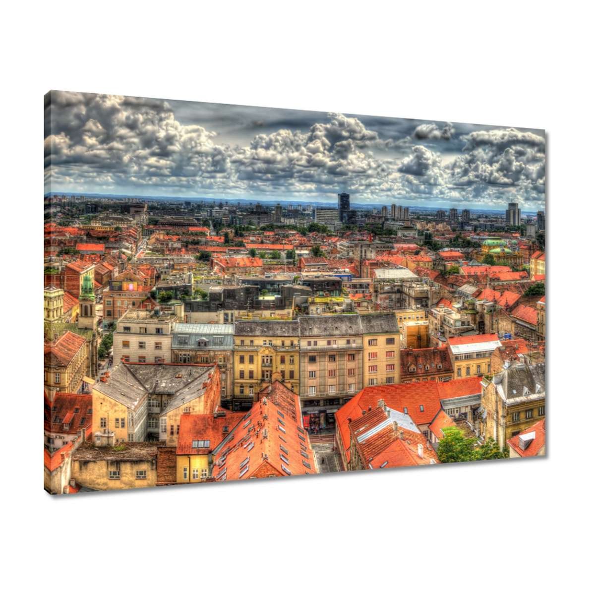 Obraz Panorama na Zagrzeb, 70x50cm - ZeSmakiem | Sklep EMPIK.COM