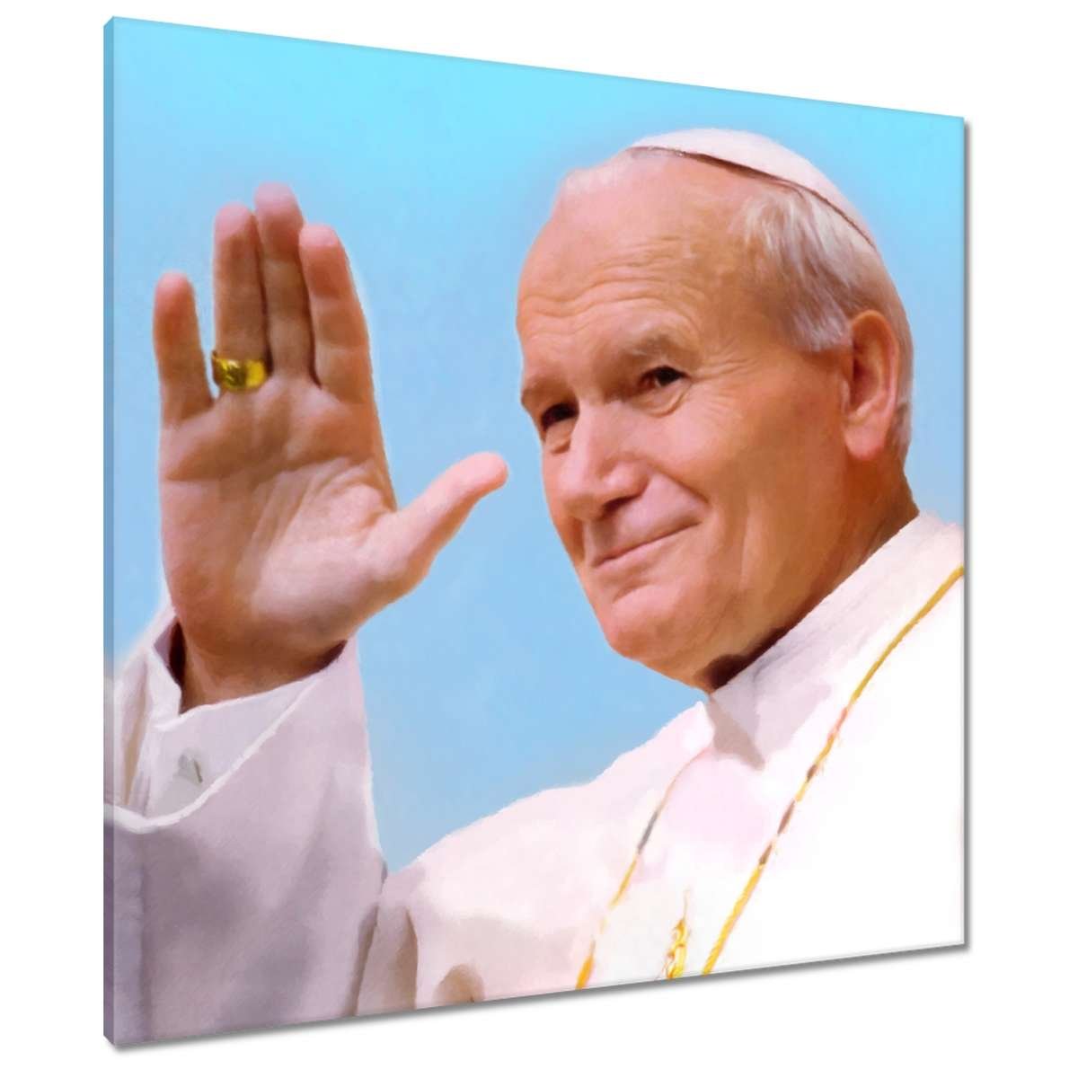 Obraz Papież Polak Jan Paweł II, 80x80cm - ZeSmakiem | Sklep EMPIK.COM