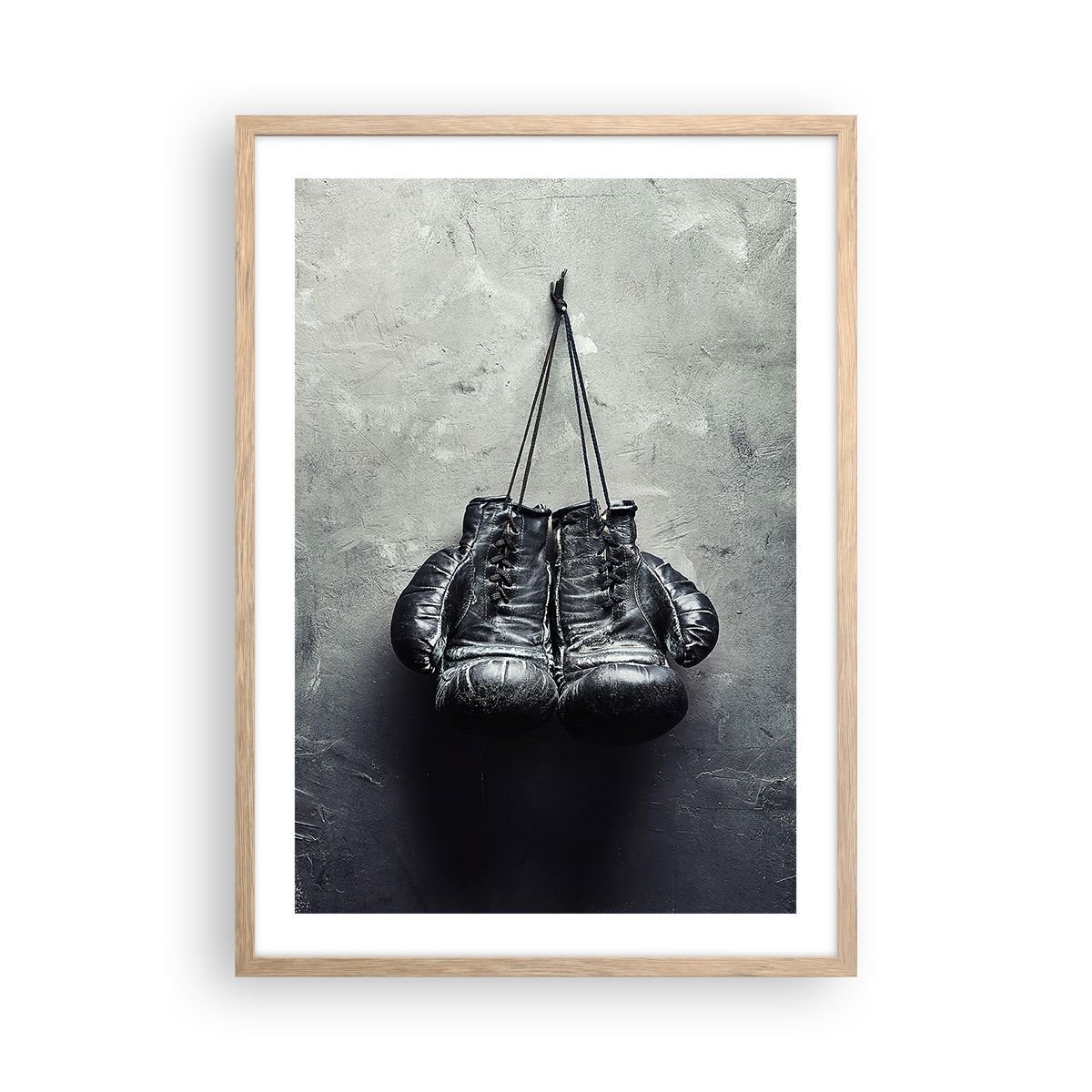 Obraz - Plakat - Czas walki i czas pokoju - 50x70cm - Boks Rękawice ...